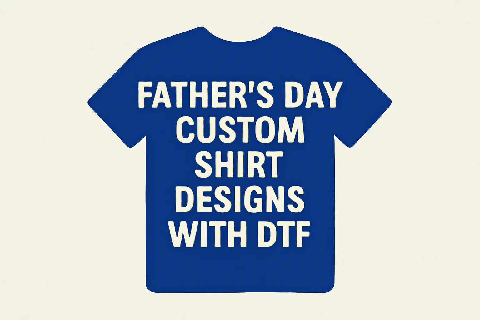 Father's Day Custom Shirt Designs with DTF